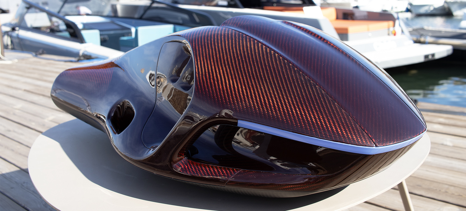 Sea-NXT Elite underwater scooter made in France 100% carbon dual engine